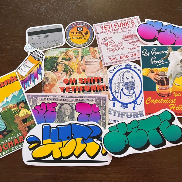 Graffiti Slap Sticker - Etsy