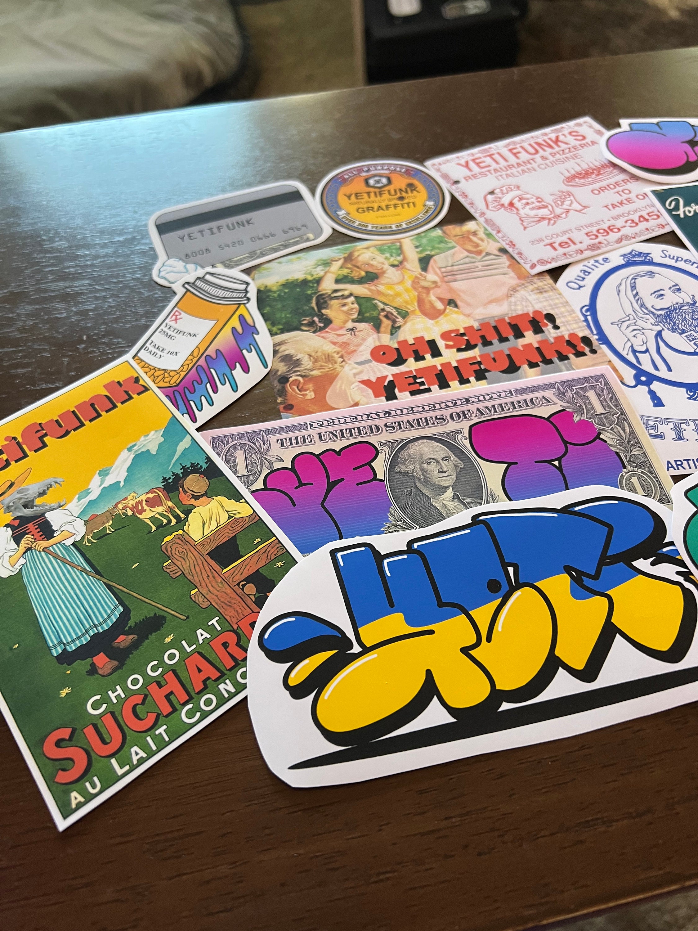 Remix Graffiti Sticker Pack 12 Count - Etsy