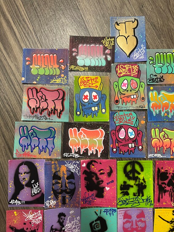 Graffiti Sticker Art