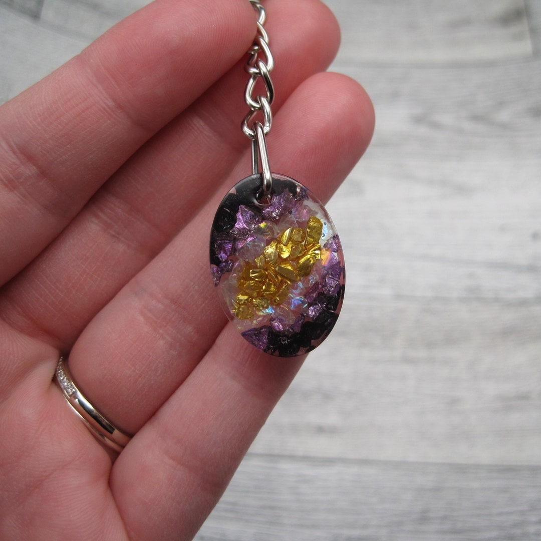 Non-binary | Enby | Pride Keychain | LGBTQIA+ Pride | % of Profits ...