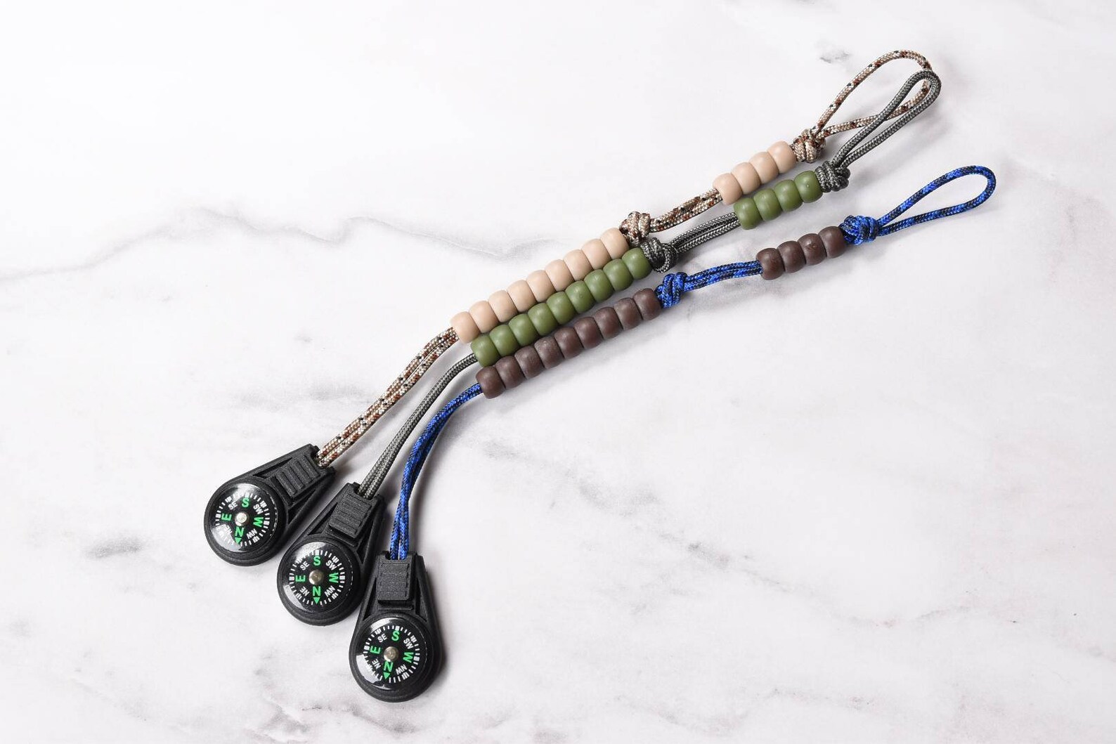 Ranger Pace Beads Compass Handmade Paracord Outdoor EDC Gear - Etsy