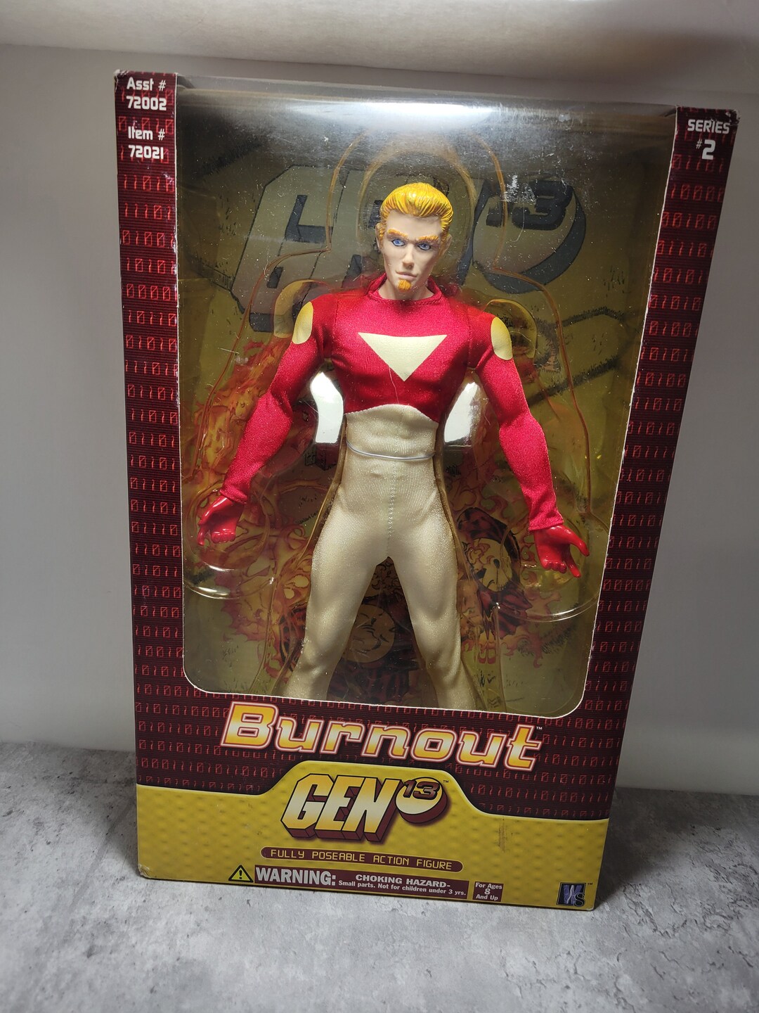 1999 Wildstorm Gen 13 Burnout 12" Comic Book Superhero Action Figure - Etsy