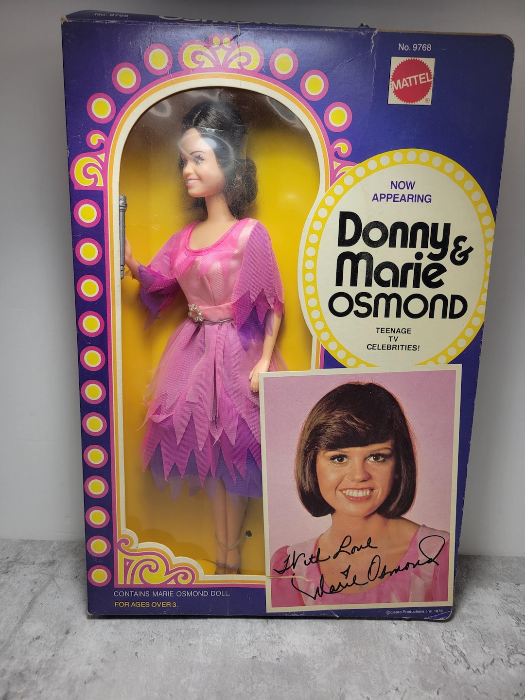 Vintage Donny And Marie Osmond Mattel Barbie Style Dolls 1976 Etsy