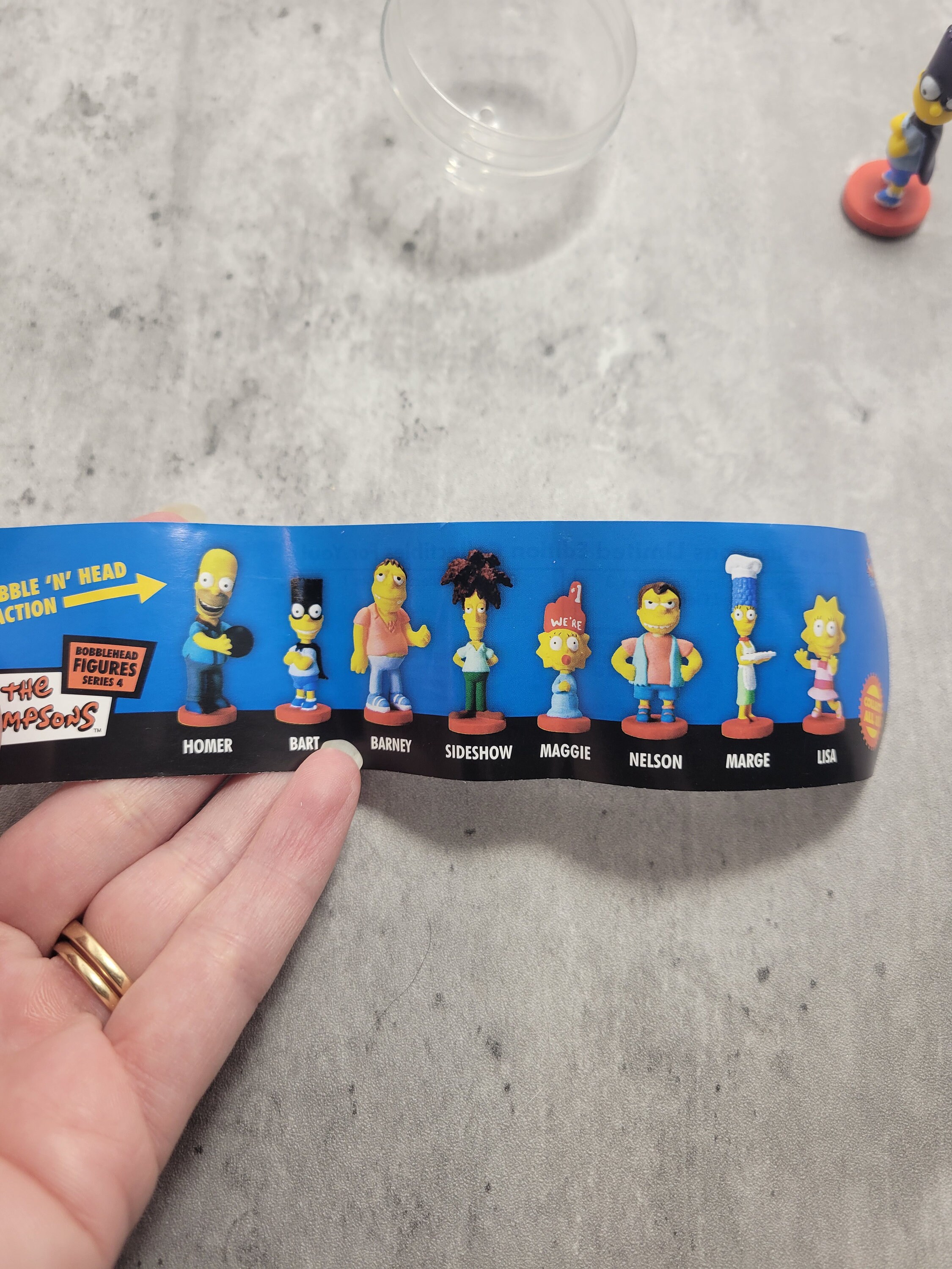 2005 Tomy Simpsons Bobblehead Miniatures Under 2" Tall CHOOSE YOURS - Etsy