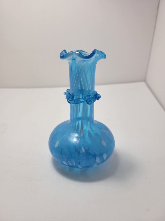 Blenko Handblown Mini Bud Vase - Etsy