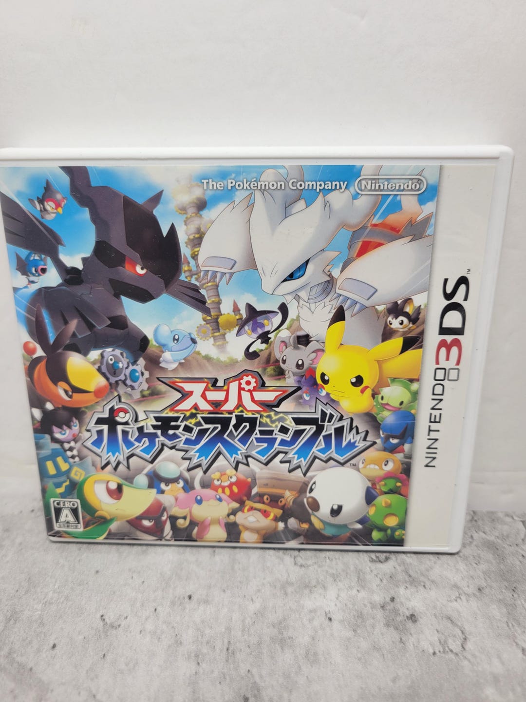 Nintendo 3DS Super Pokemon Scramble 2011 Japanese Games Tested Genuine ...