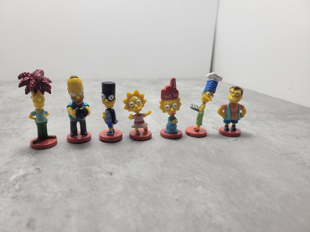 2005 Tomy Simpsons Bobblehead Miniatures Under 2" Tall CHOOSE YOURS - Etsy