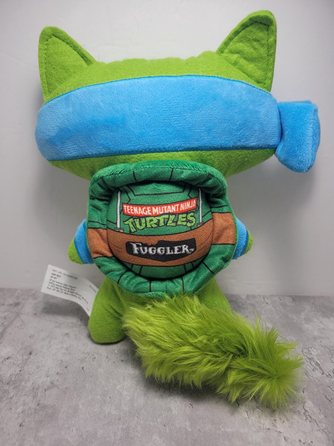 FUGGLER Leonardo Teenage Mutant Ninja Turtle Monster Stuffy Toy LIMITED ...