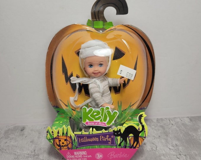 Kelly Barbie Halloween Party Mummy Costume Doll Mattel J0647 - Etsy