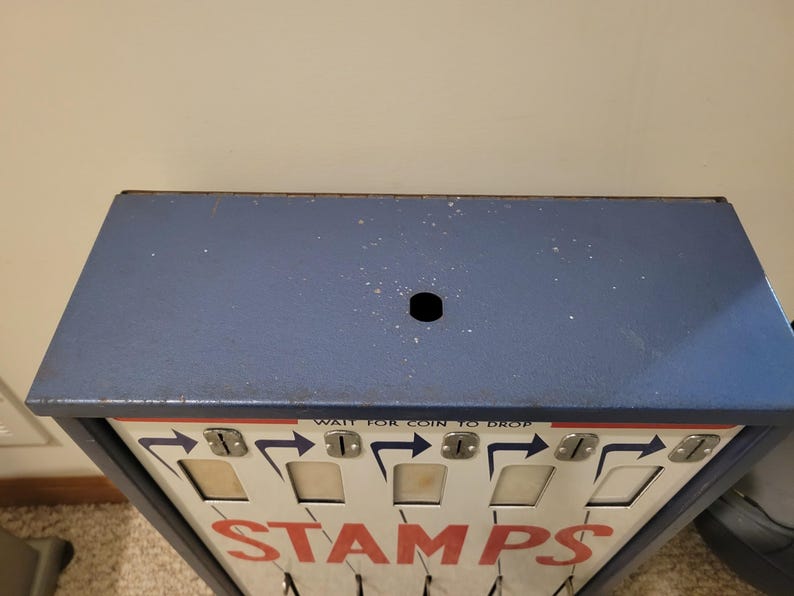 Stamp Coin Machine Hipman MFG Co 1980's No Key - Etsy