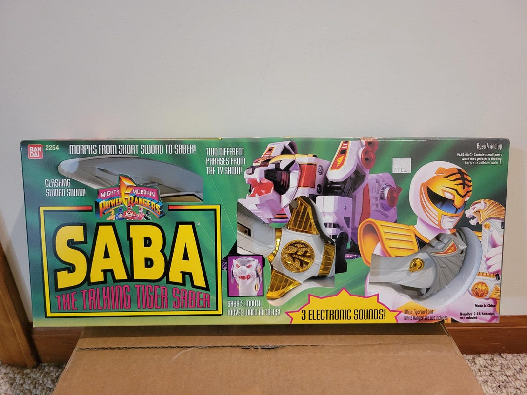 Mighty Morphin Power Rangers Saba RARE 1990s - Etsy