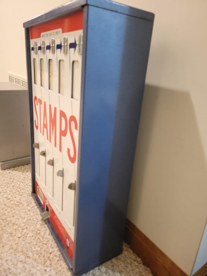 Stamp Coin Machine Hipman MFG Co 1980's No Key - Etsy