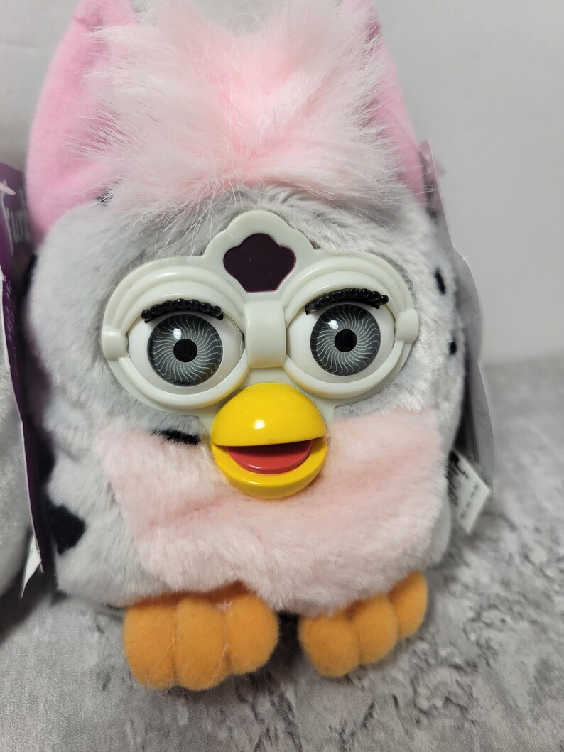 The Cutest Spotted Furby Buddies, 1990s Do Not Talk Under 4" Each SO ...