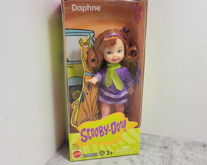 Daphne Scooby Doo Kelly Size Barbie 4" Doll 2003 Mattel C3125 New ...