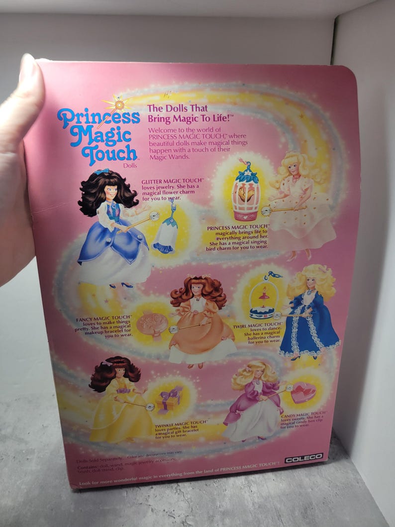1987 Princess Magic Touch Doll by Coleco - Etsy