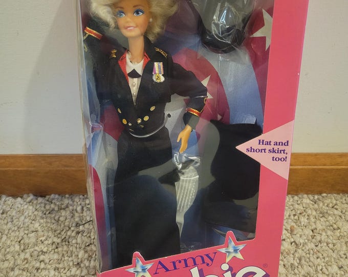 Barbie Army Barbie Unopened 1989 3966 - Etsy