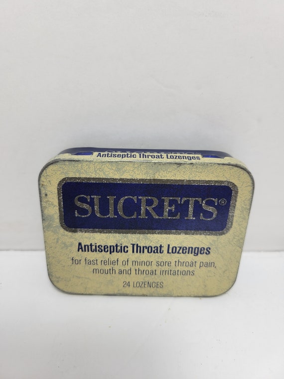 Sucrets Lozenges Metal Tin Advertising Merck Sharp & Dohme - Etsy