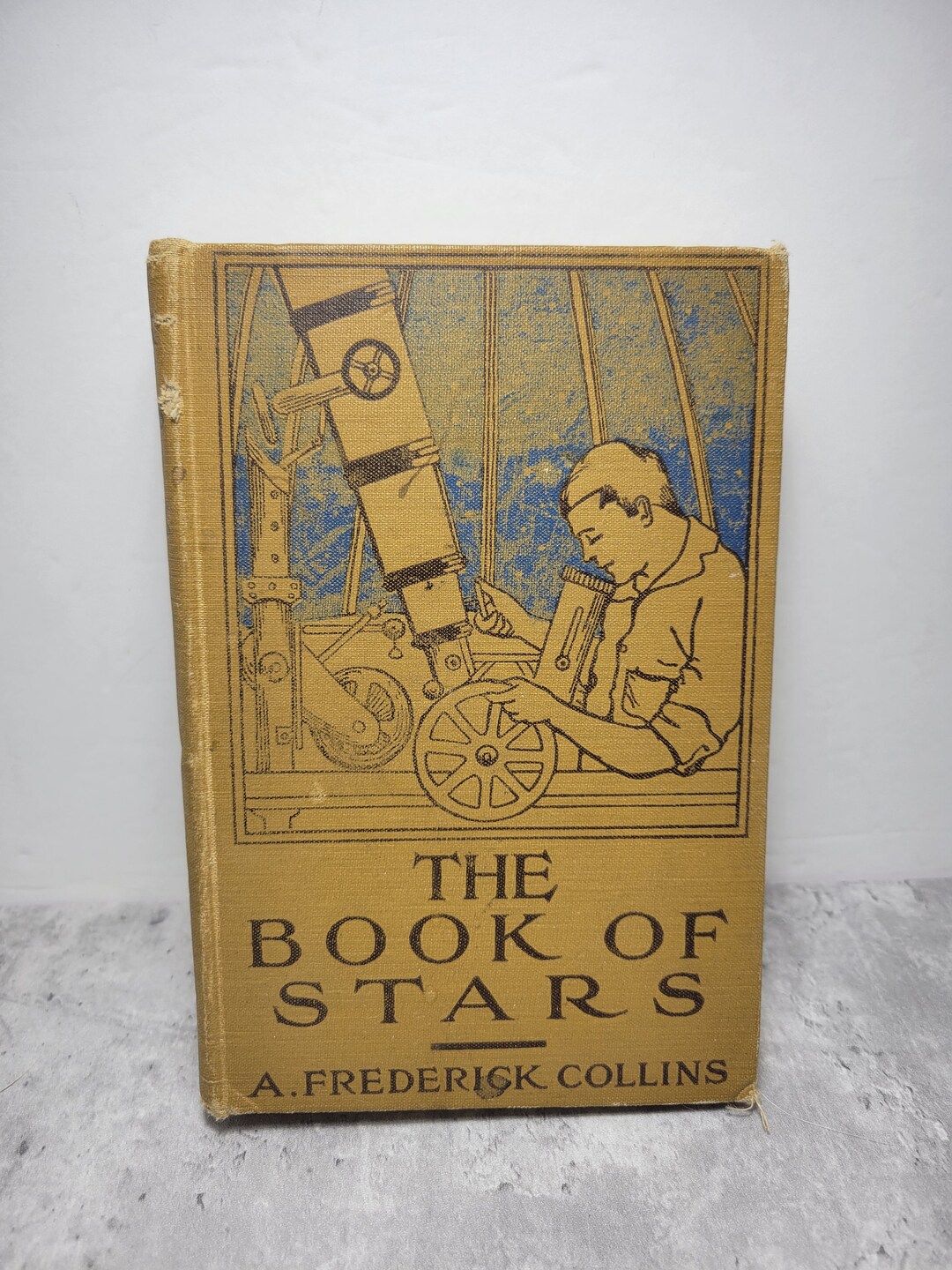 The Boок of Stars, A. Frederick Collins, Vintage Astronomy, Illustrated ...