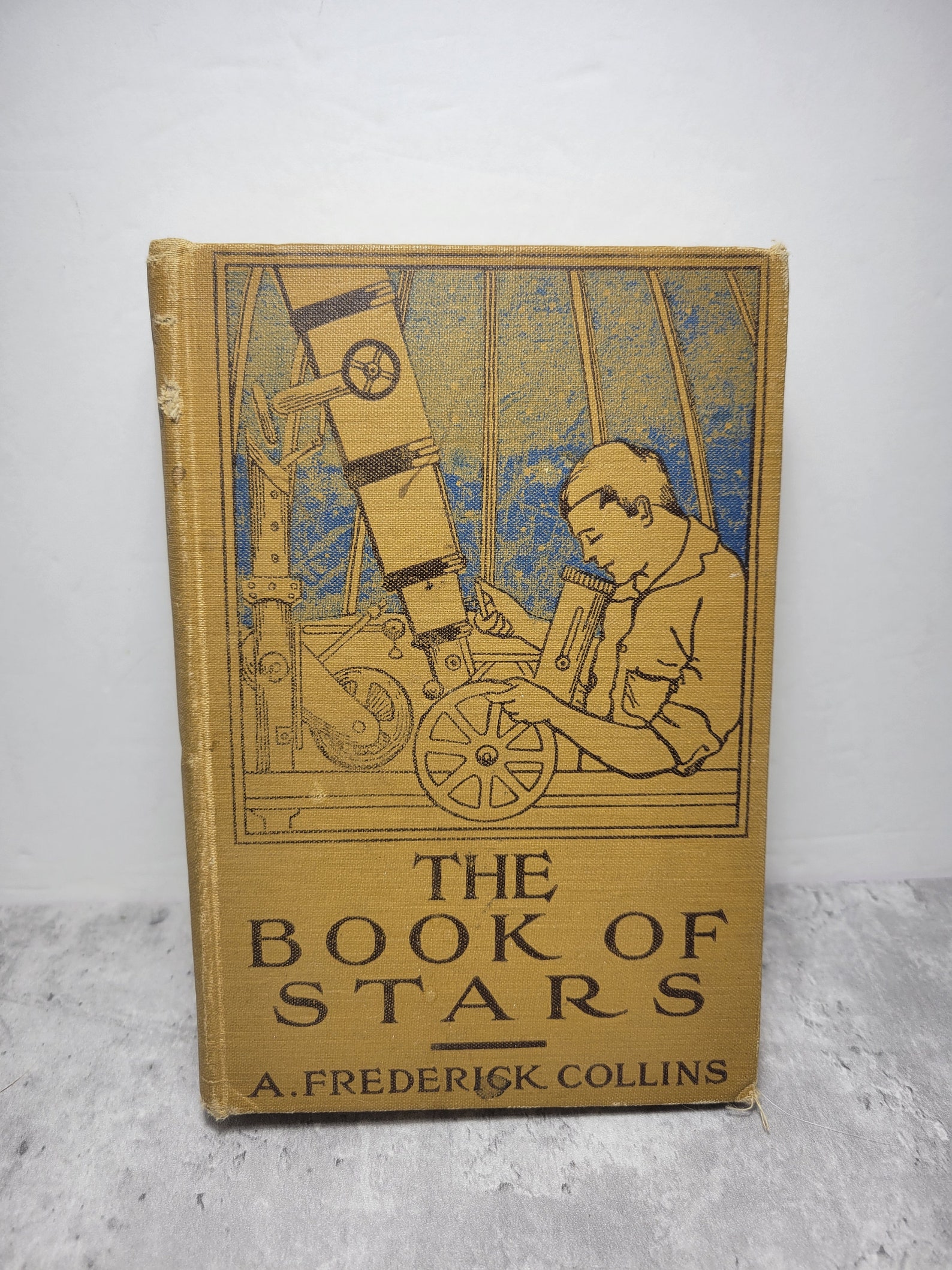 The Boок of Stars, A. Frederick Collins, Vintage Astronomy, Illustrated ...