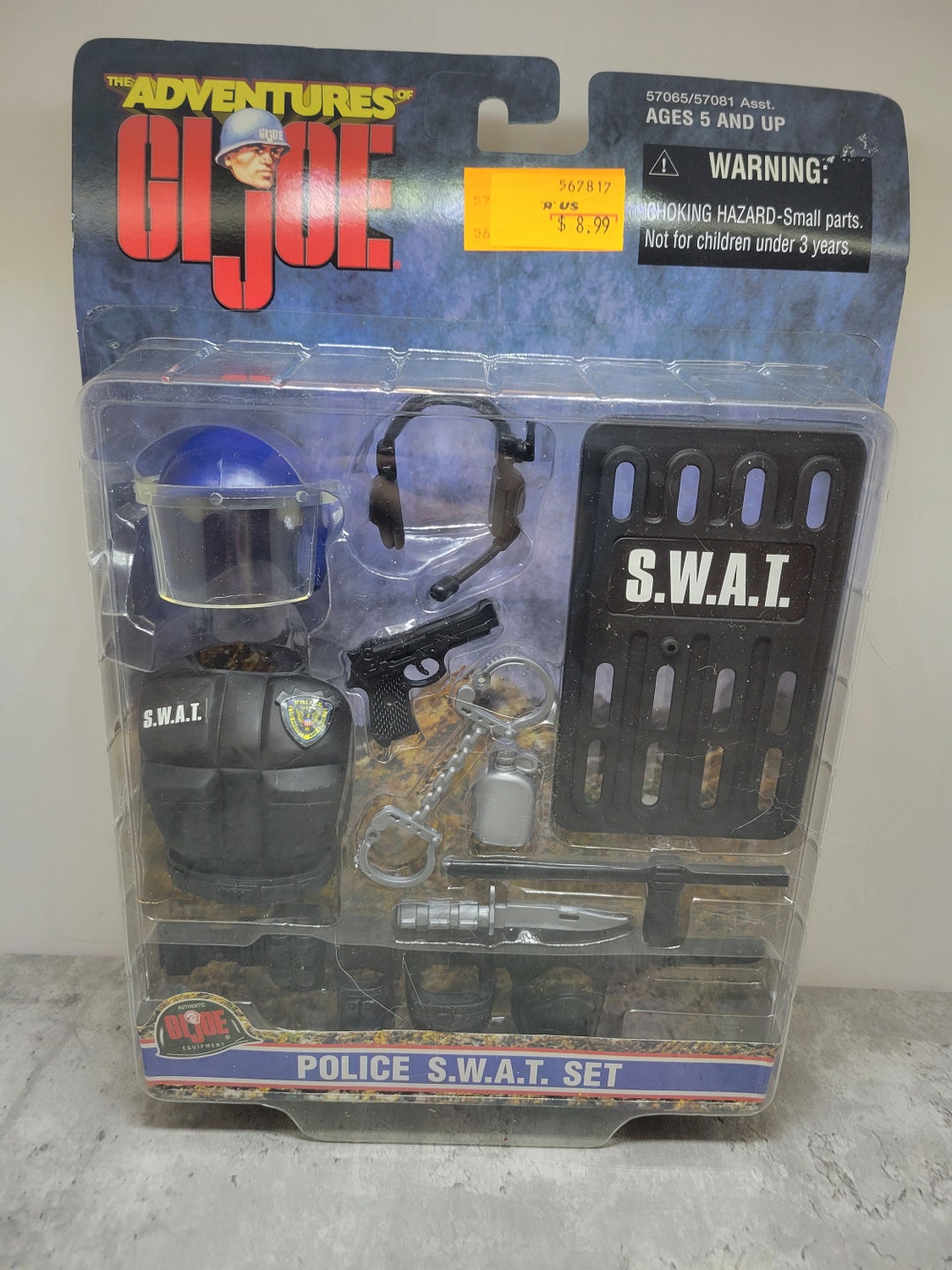 GI Joe the Adventures of GI Joe Police Swat Set 1999 Hasbro NIP - Etsy