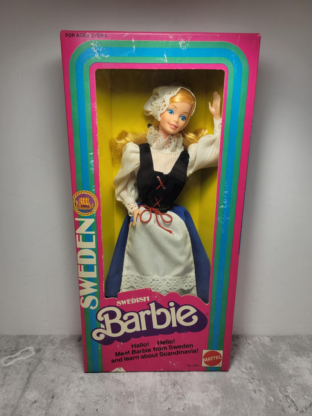 Vintage 1982 Mattel Swiss Barbie Sweden - Etsy