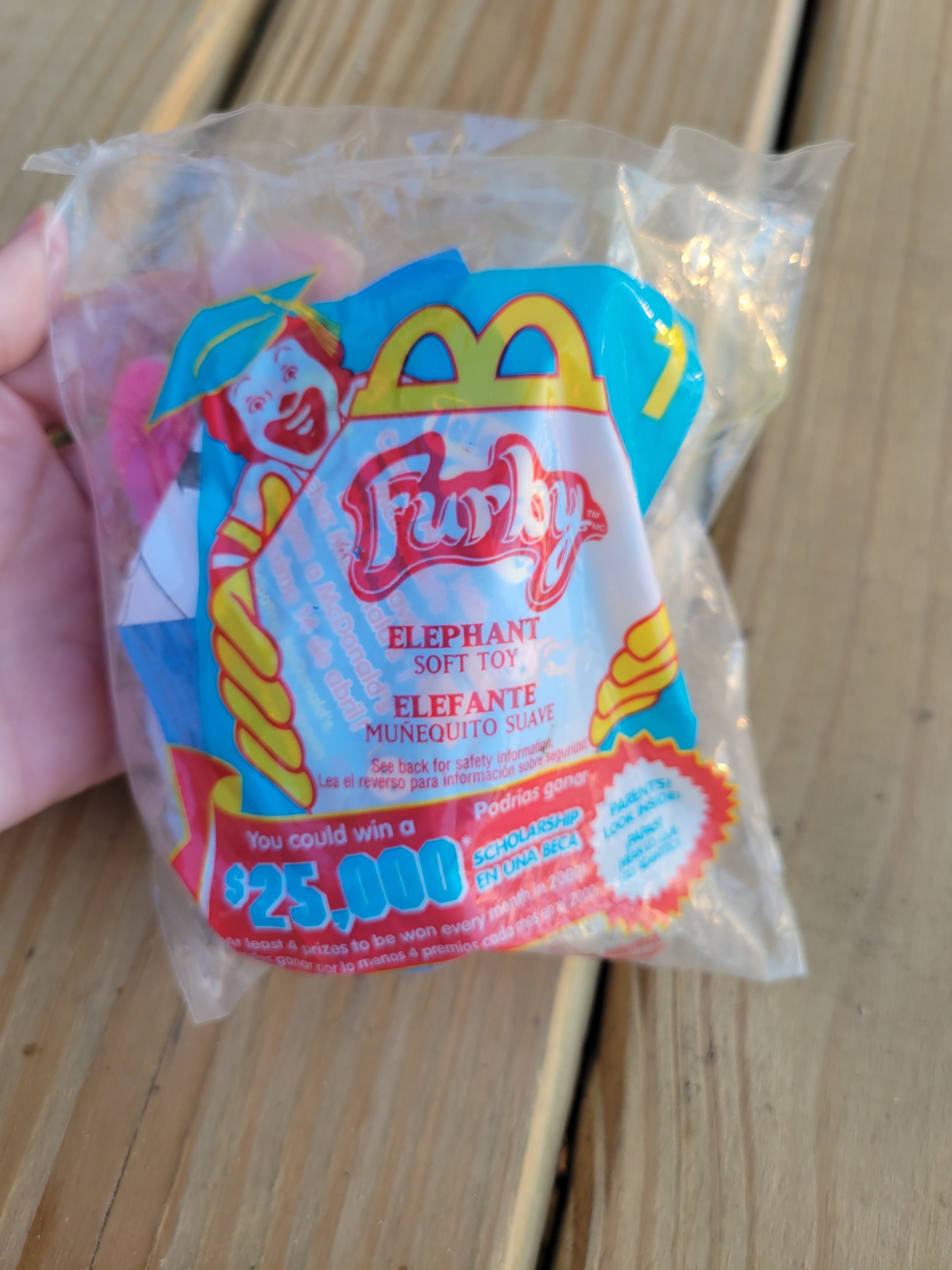 1990s Mcdonald's Furby Plush Elephant Nip - Etsy