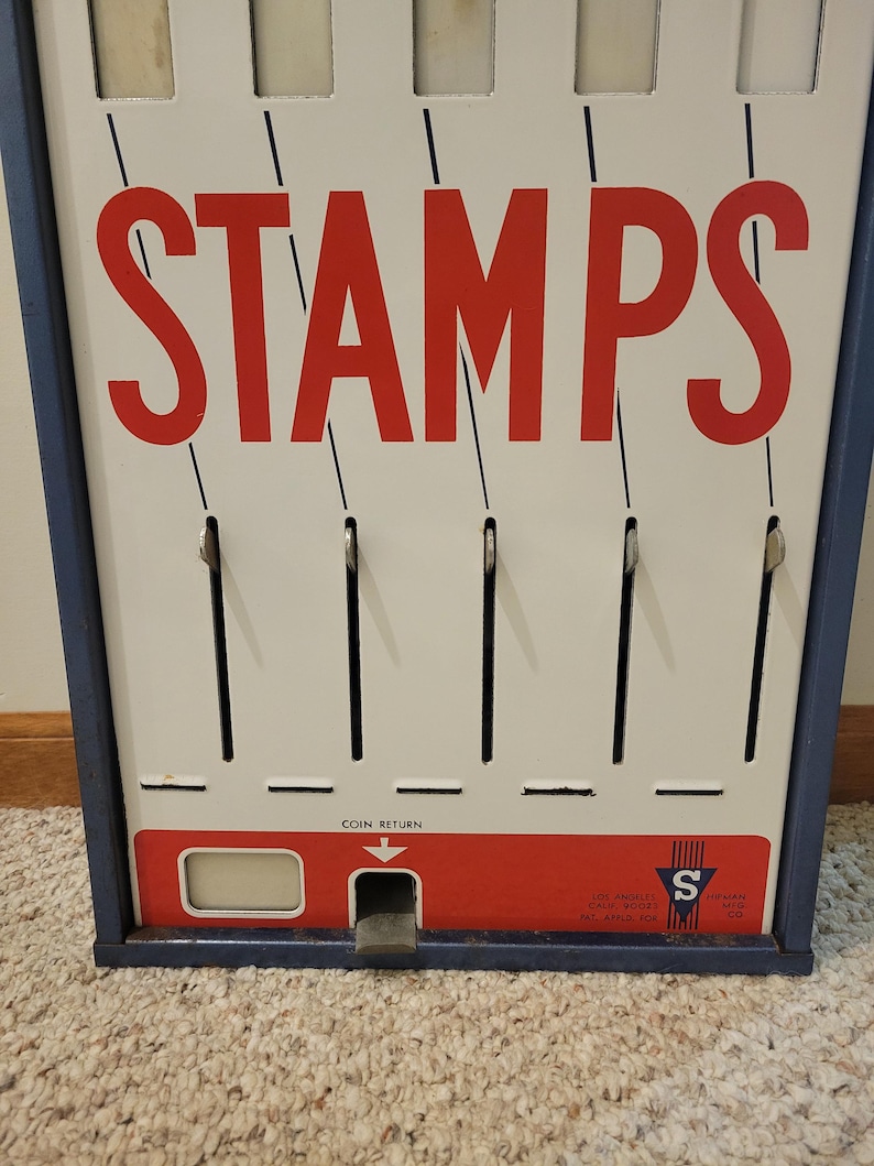Stamp Coin Machine Hipman MFG Co 1980's No Key - Etsy