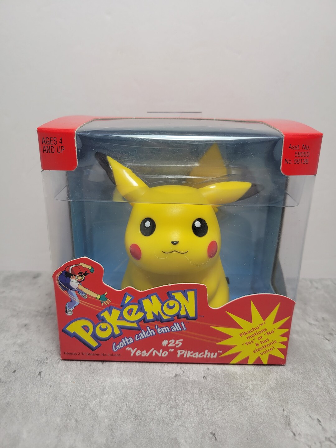Vintage Pokemon Electronic Voice 'PIKACHU' #25 NINTENDO HASBRO - Etsy