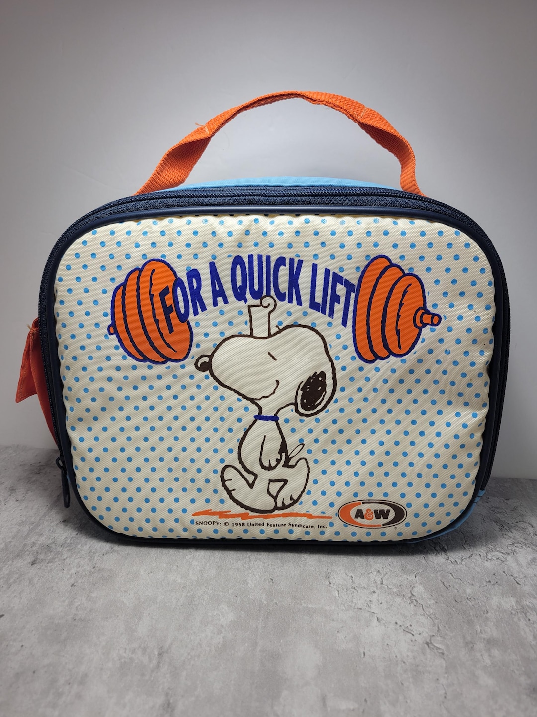 A&W Collectible Snoopy Lunch Box 1958 - Etsy