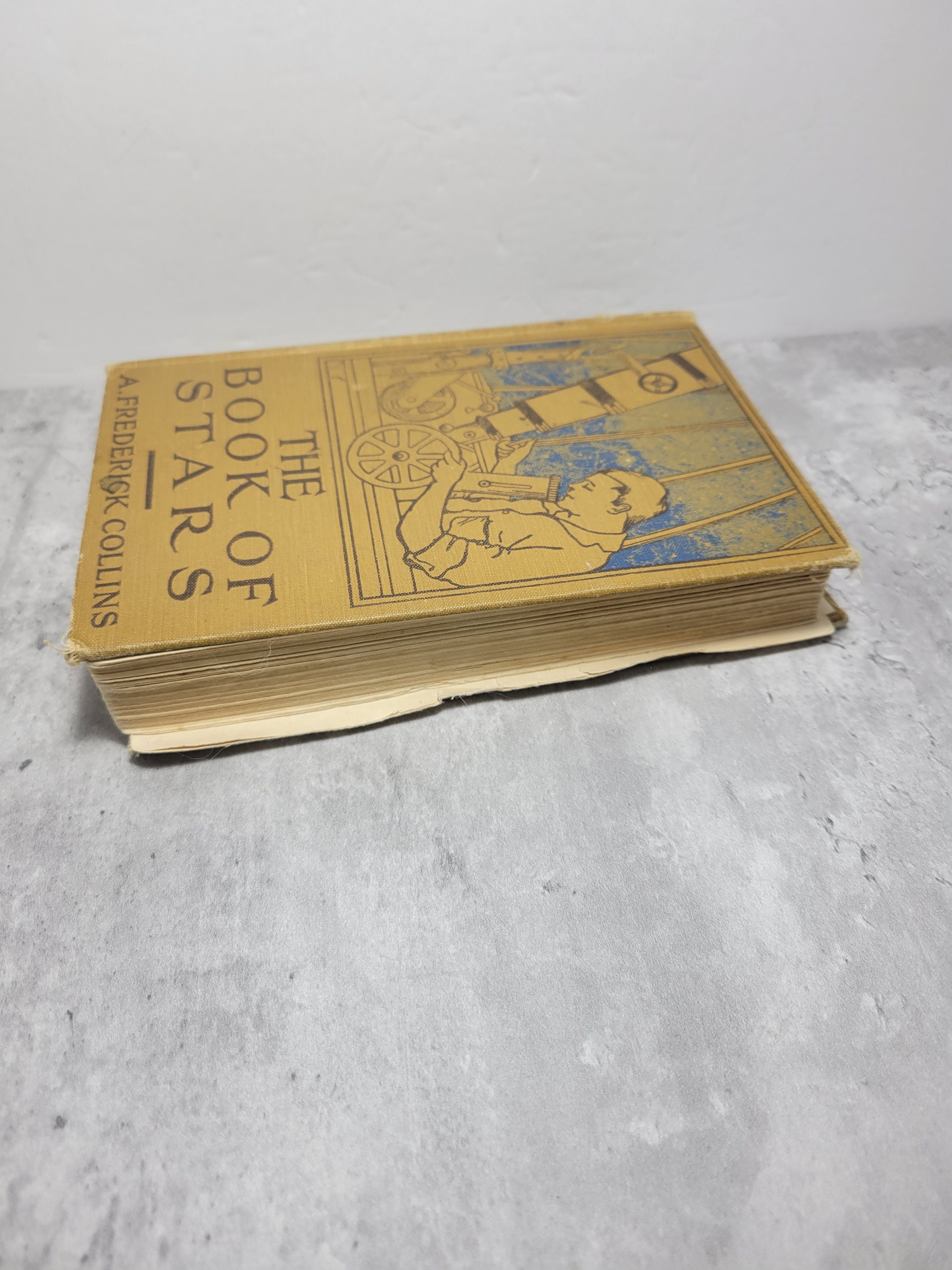 The Boок of Stars, A. Frederick Collins, Vintage Astronomy, Illustrated ...