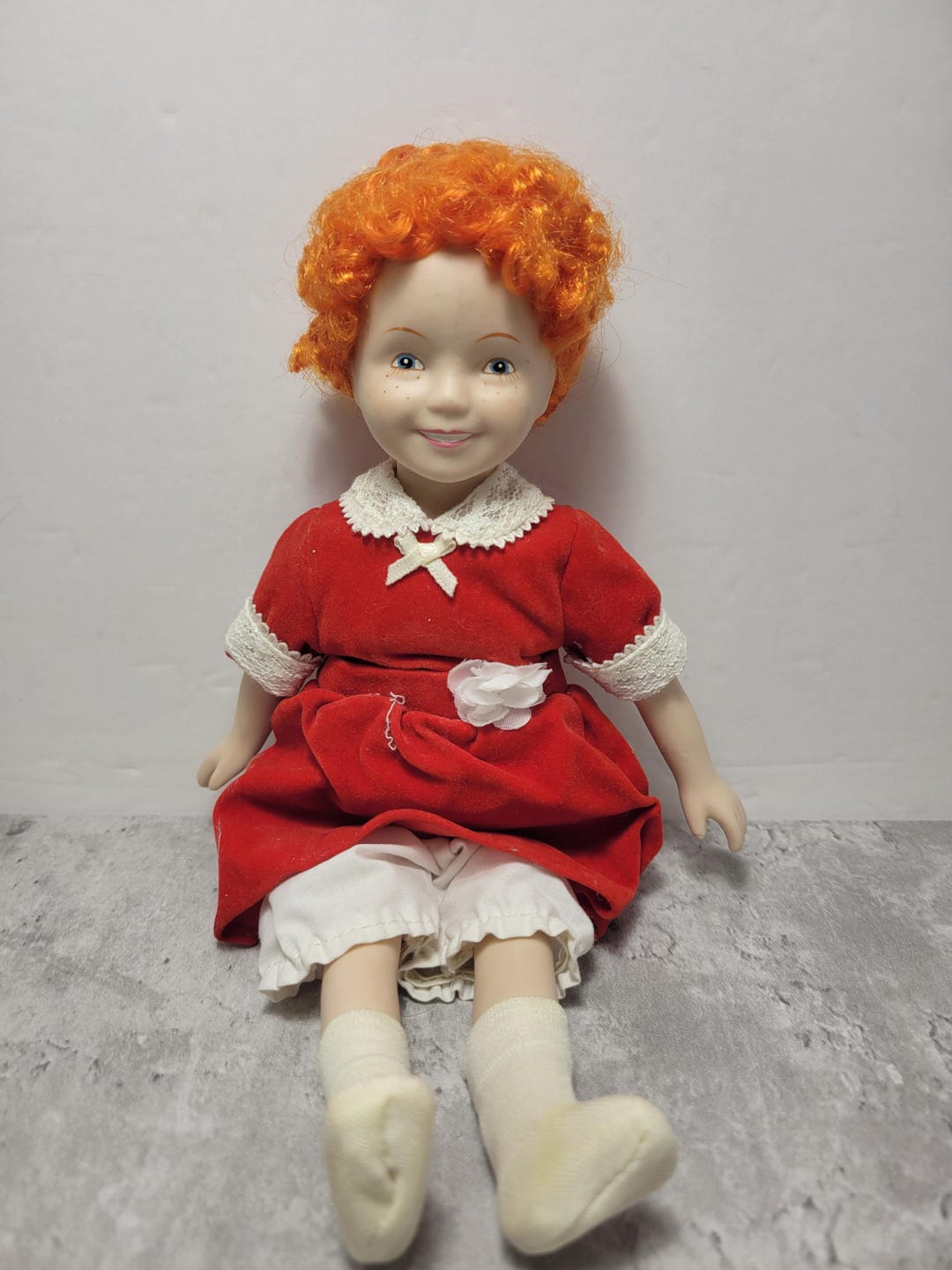 Little Orphan Annie Genuine Porcelain Doll by Applause 1982 - Etsy