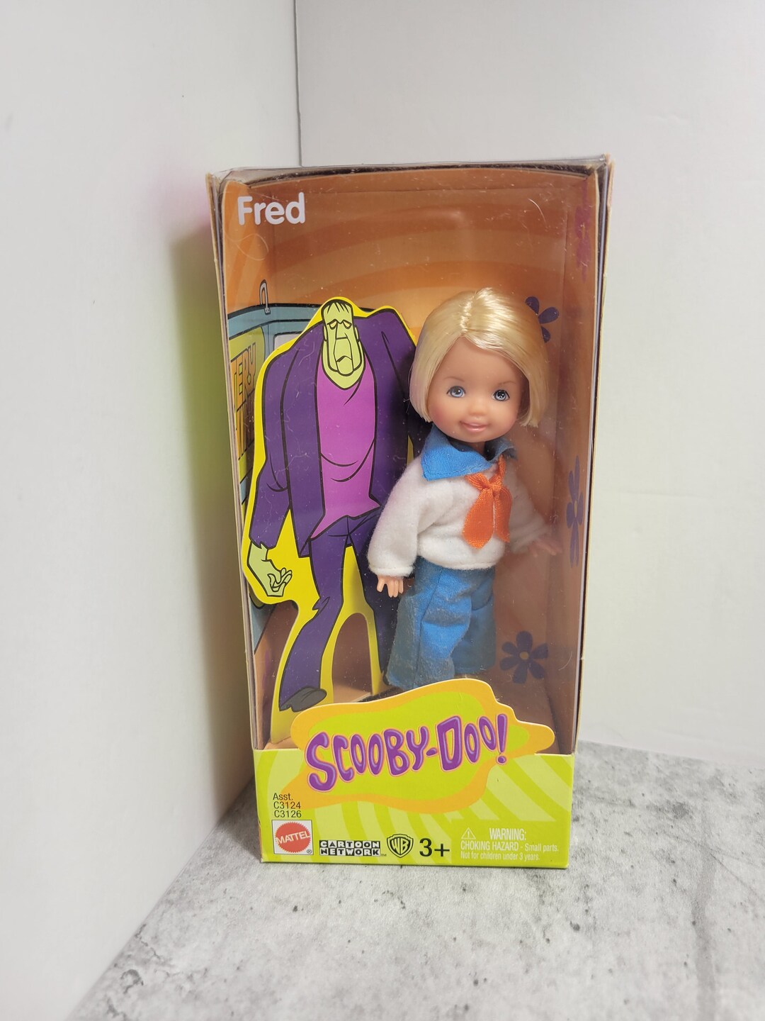 Fred Scooby Doo 4 Doll 2003 Mattel C3126 - Etsy