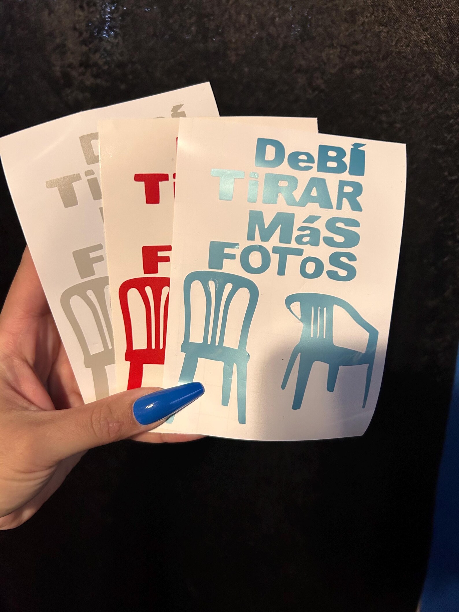 Debi Tirar Mas Fotos Decal - Etsy