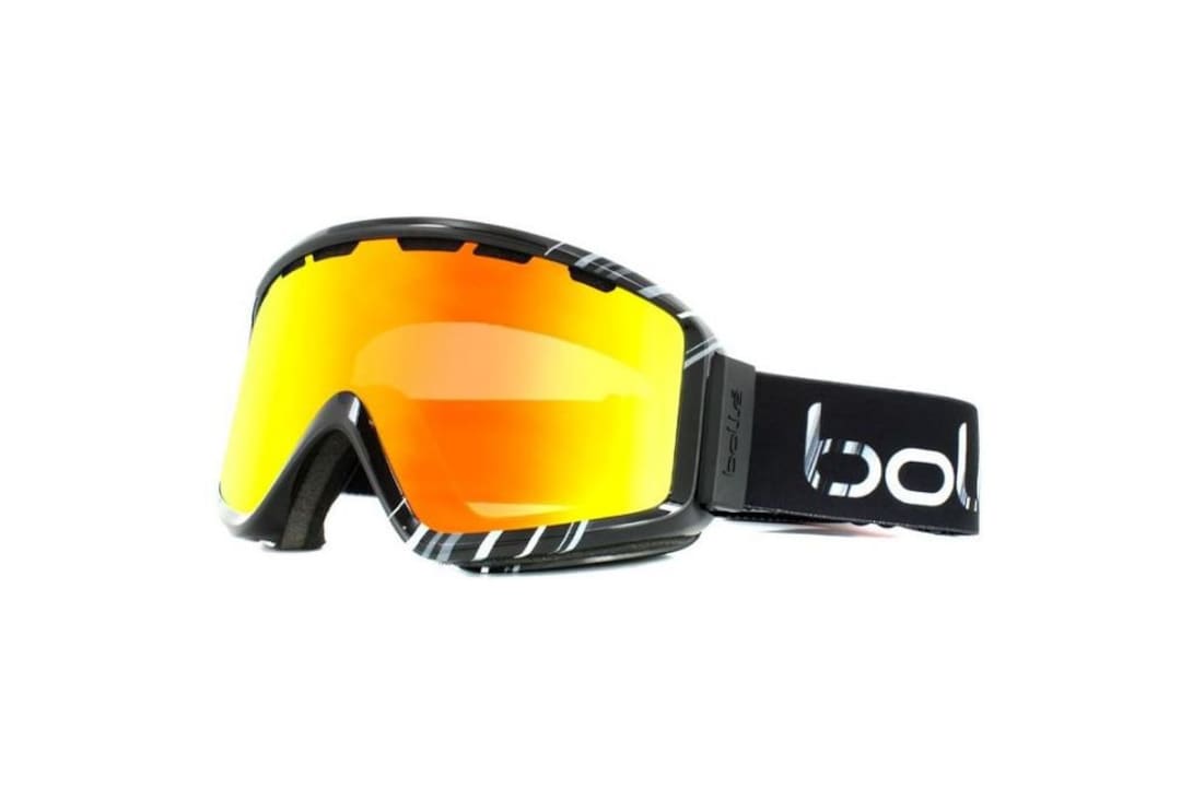 BOLLÉ Z5 OTG 21495 Shiny Black & White Ski Goggles Lens Colour: Sunrise ...