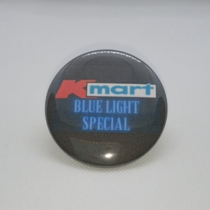 Kmart Blue Light Special Pin Button Mirror Magnet Badge Reel Bookmark ...