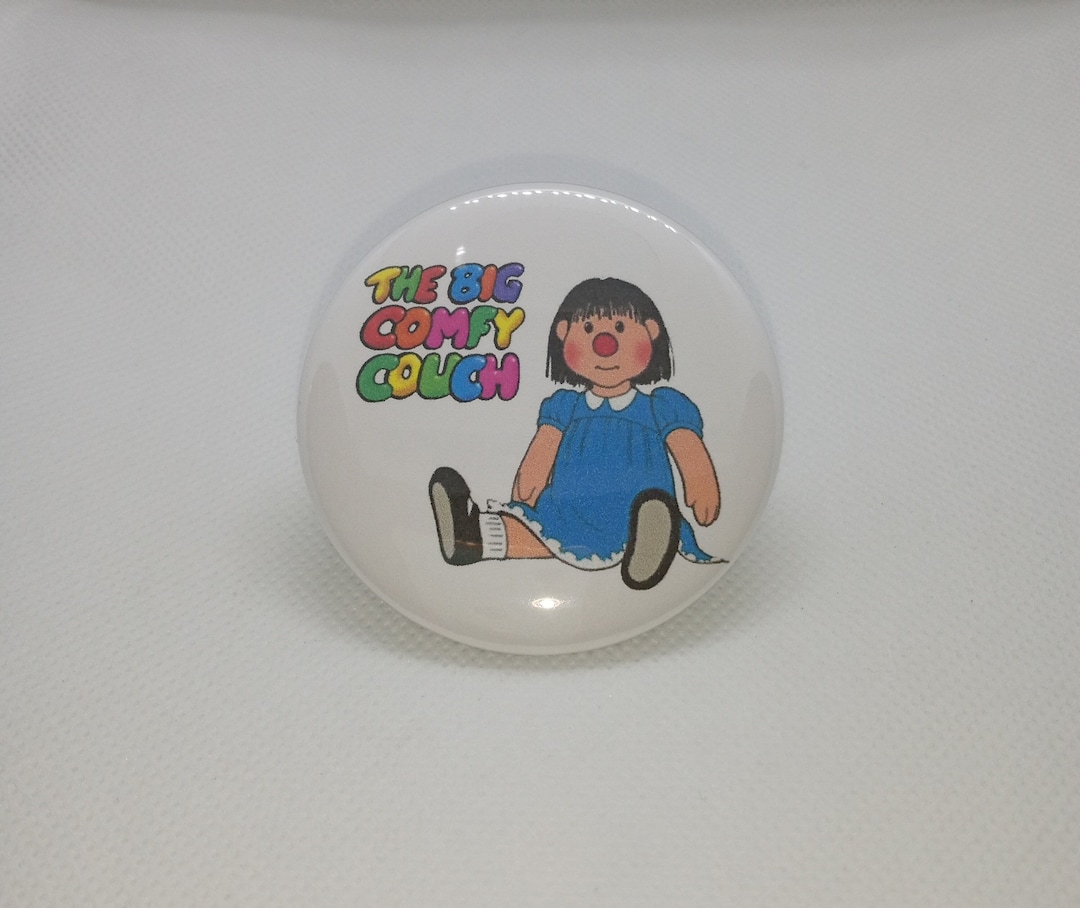 The Big Comfy Couch Molly Pin Button Mirror Magnet Badge Reel Bookmark ...
