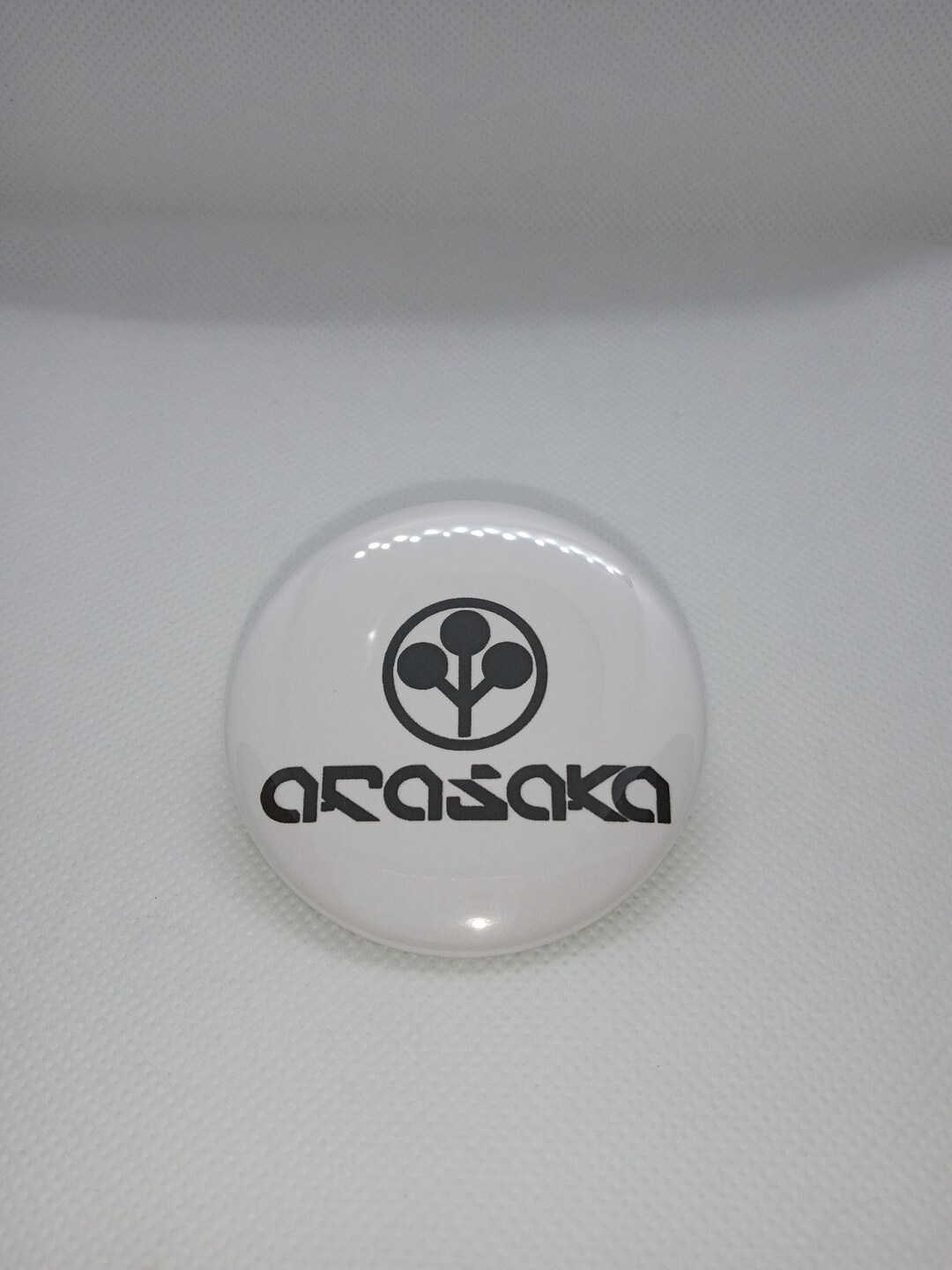 Cyberpunk 2077 Arasaka Pin Button Mirror Magnet Badge Reel Bookmark ...