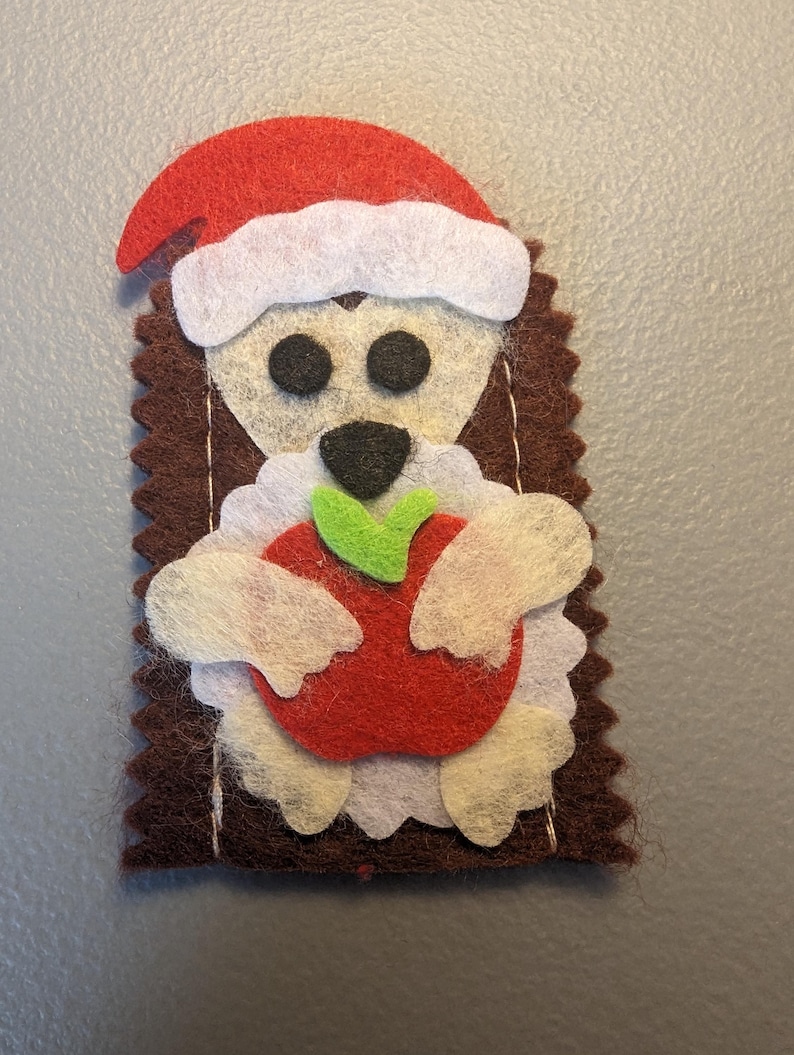 Animal Christmas Finger Puppets - Etsy