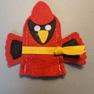 Animal Christmas Finger Puppets - Etsy