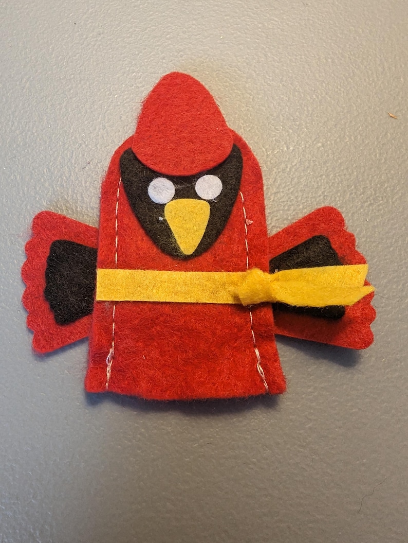 Animal Christmas Finger Puppets - Etsy