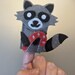 Animal Christmas Finger Puppets - Etsy