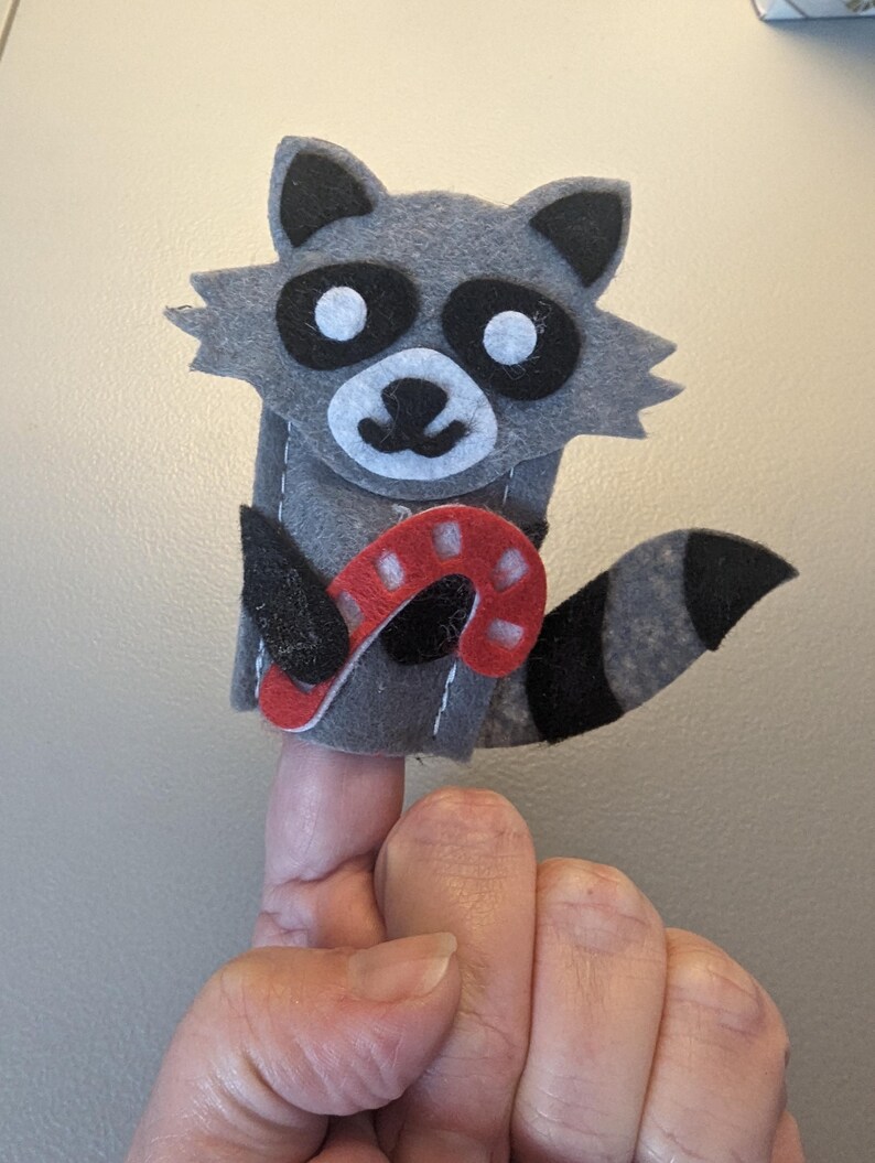 Animal Christmas Finger Puppets - Etsy