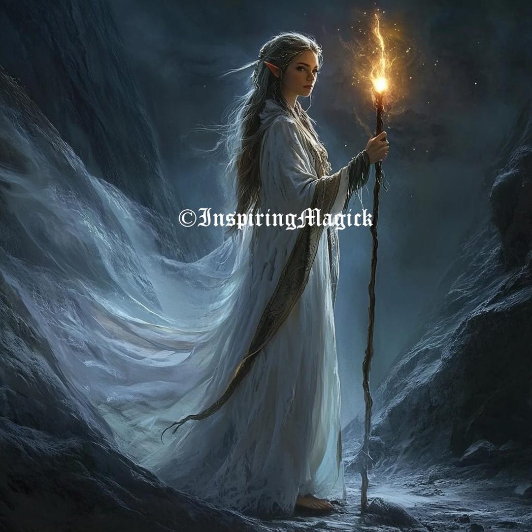 Elven Night Witch Spirit Companion Spirit Guide Conjuring Remote ...