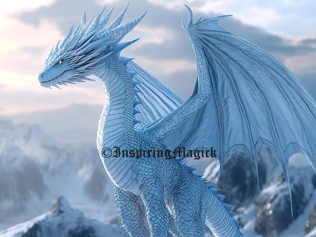 Siberian Blue Dragon Spirit Companion Conjuring Binding Spirit Guide - Etsy