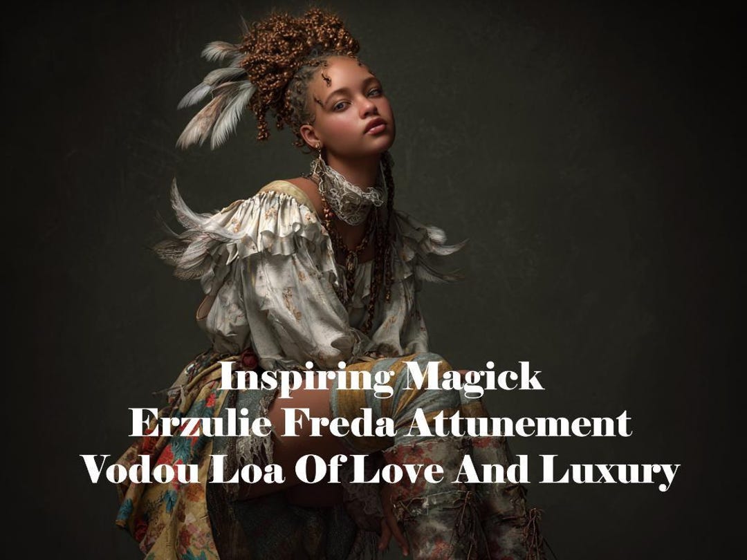 Erzulie Freda Attunement. Voodoo Loa of Love and Luxury - Etsy UK