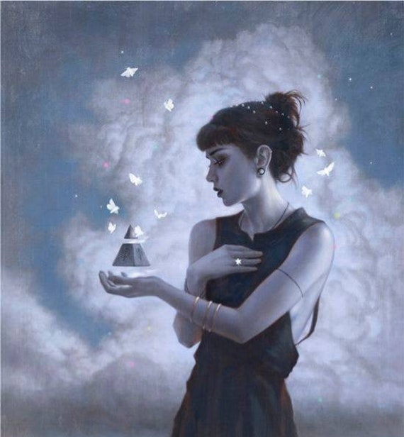 Astral Witch Spirit Companion. Custom Conjuring. Air Witch. | Etsy