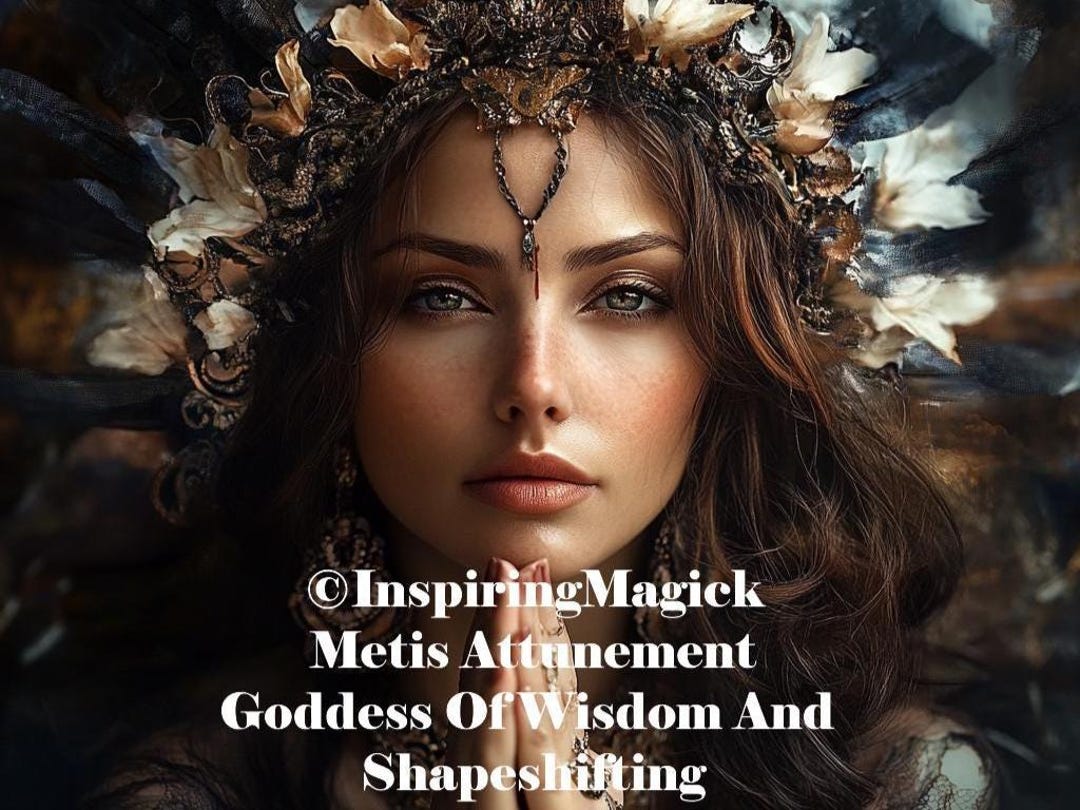 Metis Attunement Greek Goddess of Wisdom and Shapeshifting - Etsy