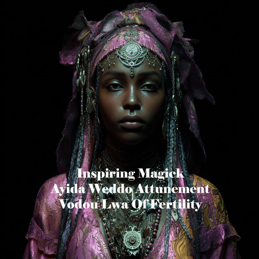Ayida Weddo Attunement Vodou Loa of Fertility and Cosmic Unity PDF ...