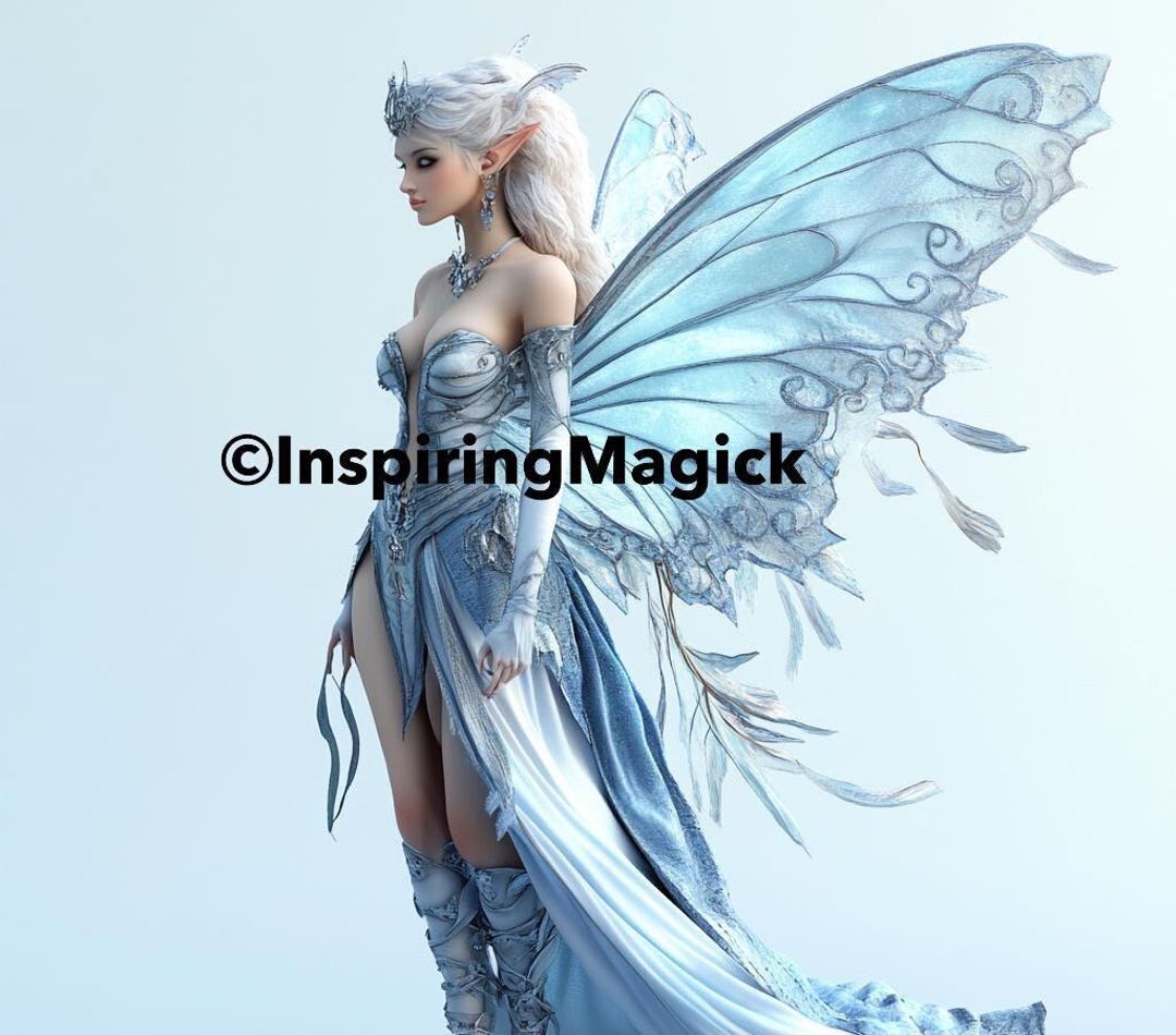 Angel Fairy, Beautiful Spirit Companion. Conjuring. Remote Binding - Etsy