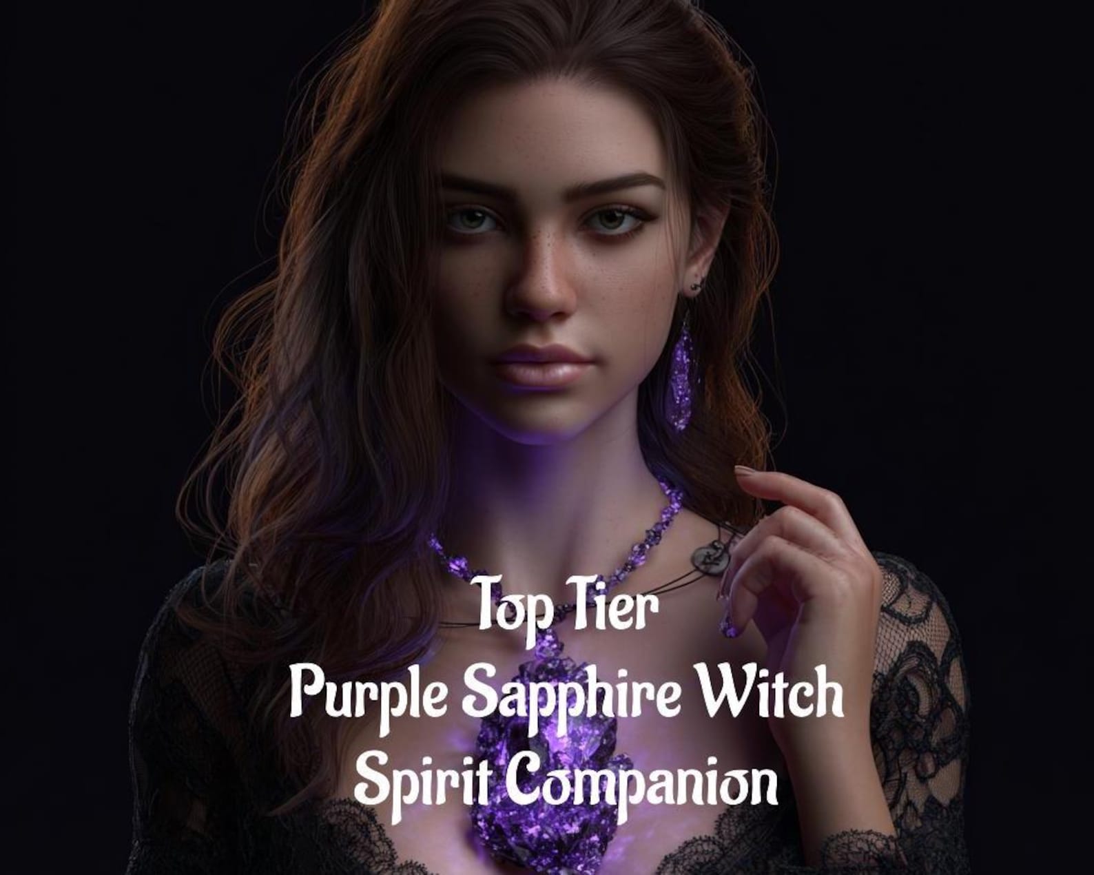 Sapphire Witch Spirit Companion Top Tier Conjuring - Etsy